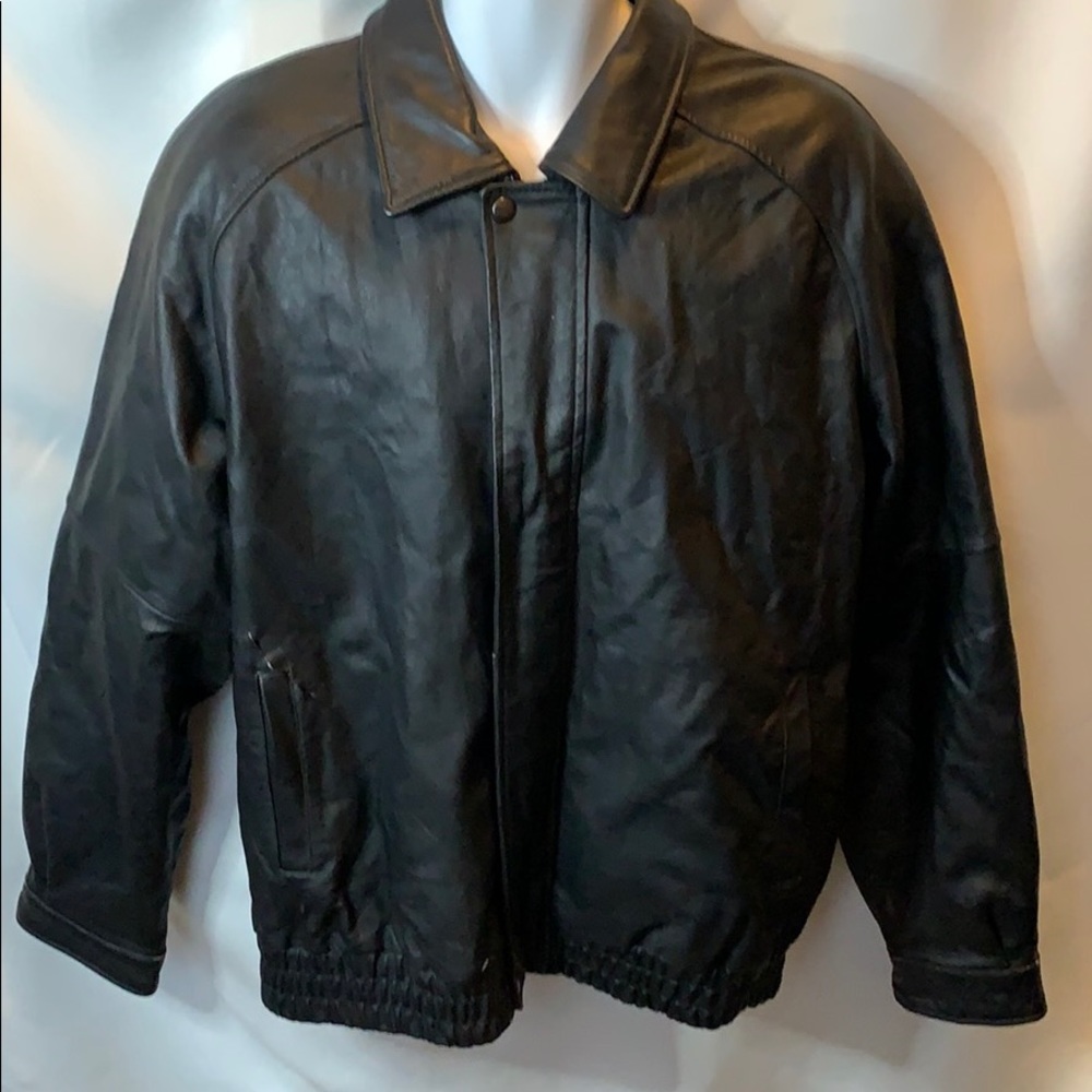 Real Lamb Skin Leather Jacket - Gem